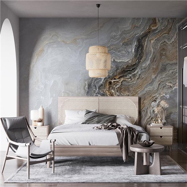 Mermer Desenli Duvar Kağıtları